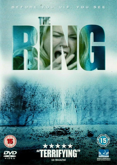 THE RING (DVD-2006,1-DISC) R2,4. Naomi Watts."BEFORE YOU DIE, YOU SEE ...