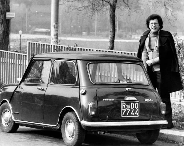 ITALIAN SINGER PEPPINO di Capri posing in street Rome 1970s Old Photo ...