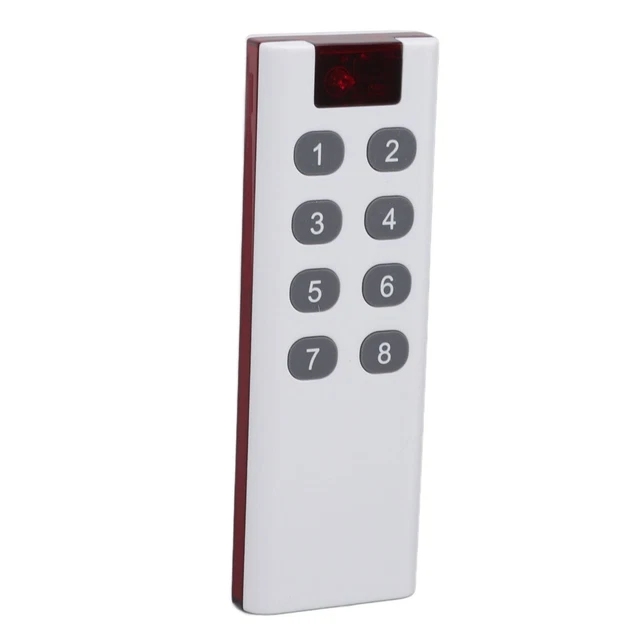 (8 KEYS)433MHZ DIGITAL Wireless Remote Control 1000m Signal Range TD £7 ...