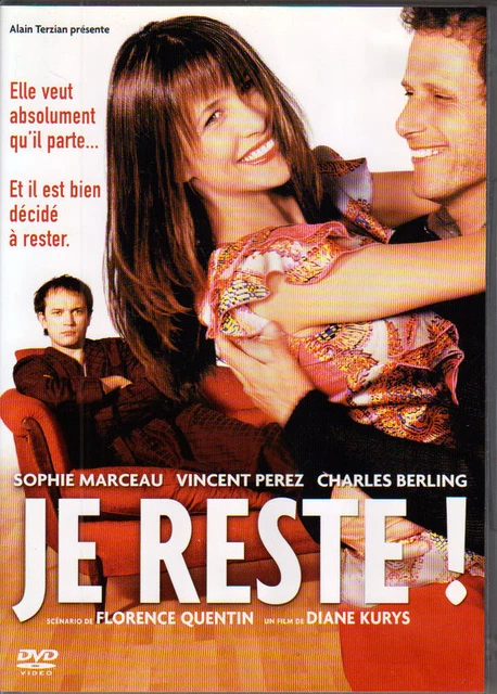 D.V.D.../...JE RESTE !.../...SOPHIE Marceau....vincent Perez...charles ...