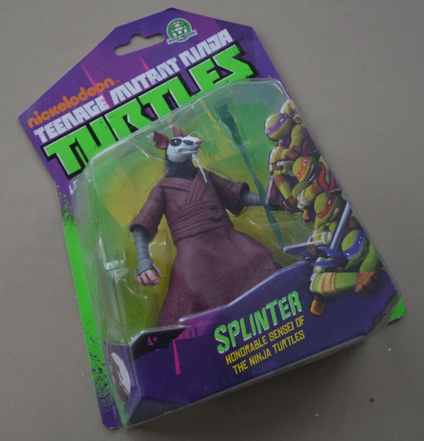 TEENAGE MUTANT NINJA Turtles Splinter Honorable Sensei Figure (Sealed ...