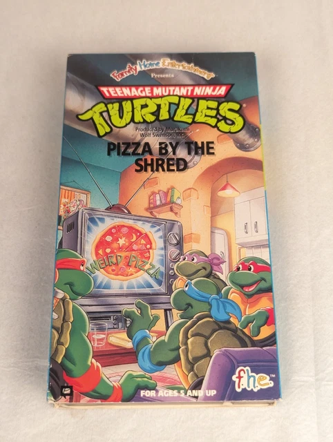 TEENAGE MUTANT NINJA Turtles - Pizza by the Shred (VHS, 1991) $12.22 ...