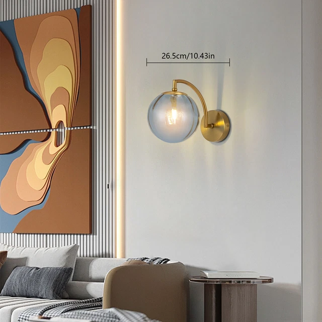 OUTDOOR WALL LIGHT, Industrial Wall Mount Lighting Fixture, Round Wall ...