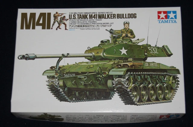 TAMIYA 35055 - U.S. Tank M41 Walker Bulldog , 1:35 EUR 15,99 - PicClick DE