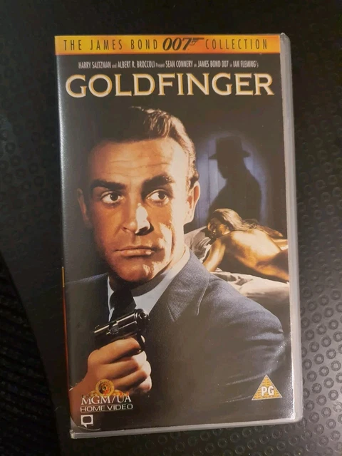 GOLDFINGER (VHS/DM, 1995) James Bond Sean Connery Honor Blackman Gert Frobe £0.99 - PicClick UK