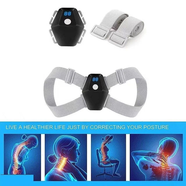 PP HUNCHBACK BACK Posture Corrector Vibration Reminder Correction Belt ...