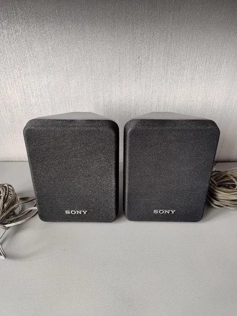 SONY SURROUND SOUND Bookshelf Speakers SS-SR10 Untested £3.31 - PicClick UK