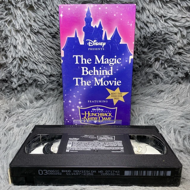 THE MAGIC BEHIND The Movie The Hunchback Of Notre Dame VHS Tape 1996 ...