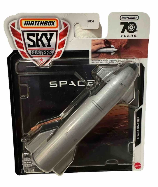 MATCHBOX SKY BUSTERS Spacex Starship avec tapis de jeu EUR 23,61 - PicClick FR