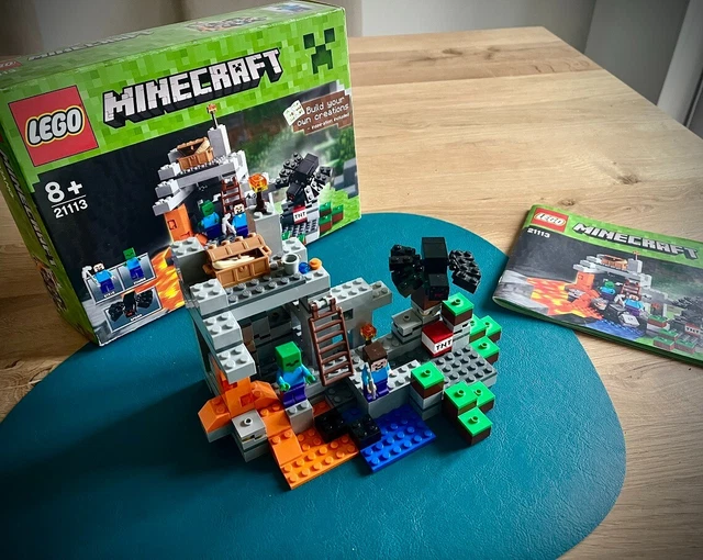 LEGO MINECRAFT 21113 - alle Teile, komplett mit Anleitung und ...