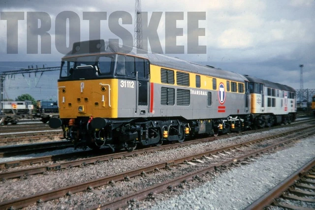 35MM SLIDE BR British Rail Diesel Loco Class 31 31112 1995 Original £4. ...