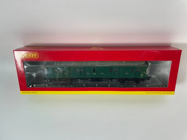 HORNBY R4536A 00 Gauge BOGIE Passenger Brake Coach BR Green S204S ...