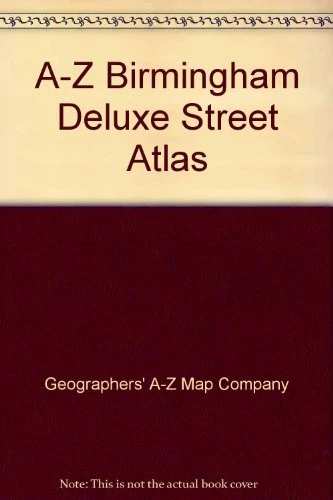 A-Z BIRMINGHAM DELUXE Street Atlas, Geographers' A-Z Map Company, Used ...