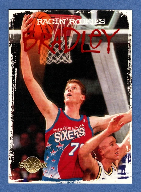 CARTE BASKETBALL SHAWN Bradley "Raggin' Rookies" 1994-95 Skybox #RR19 ...