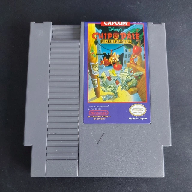 DISNEY'S CHIP 'N Dale: Rescue Rangers (Nintendo Entertainment System ...
