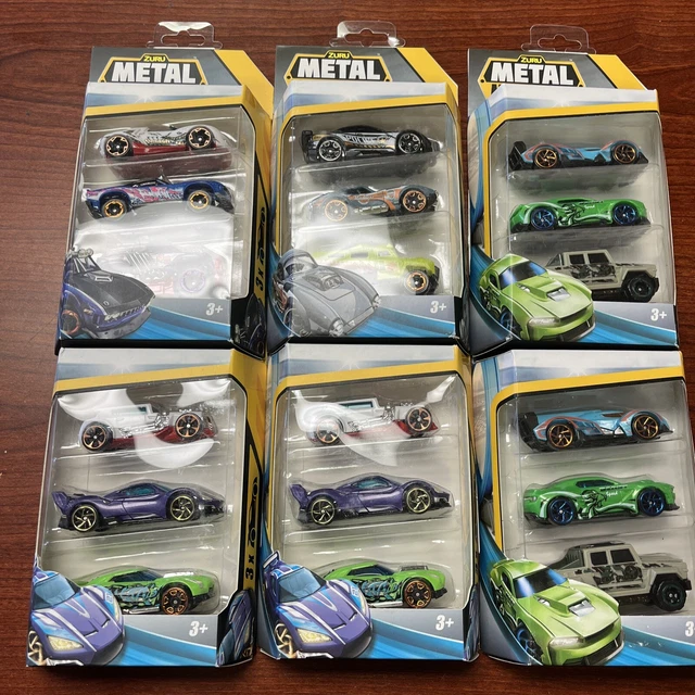 ZURU METAL MACHINES Die Cast Cars 1:64 Nitro Rider, Kinetic,Bonfire NIB ...