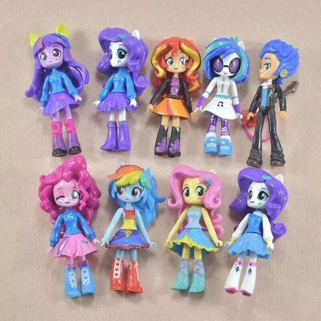9PCS MY LITTLE PONY play figures EQUESTRIA GIRLS model toys gift £18.99 - PicClick UK