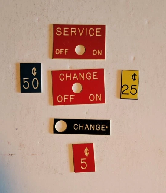 ORIGINAL 1960'S PACE Plastic Service Award Plates !!!!! $17.99 - PicClick