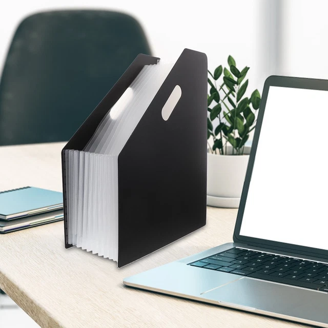 VERTICAL ACCORDION FOLDER Document Organiser Standing File Organizer ...