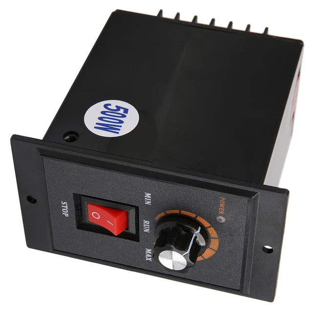 (500W) AC MOTOR Speed Controller 220V 50/60Hz Single Phase Electric NEW ...