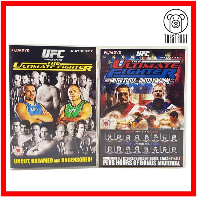 UFC THE ULTIMATE Fighter Season 1 + Season 9 DVD Boxset 2x Bundle Lot ...
