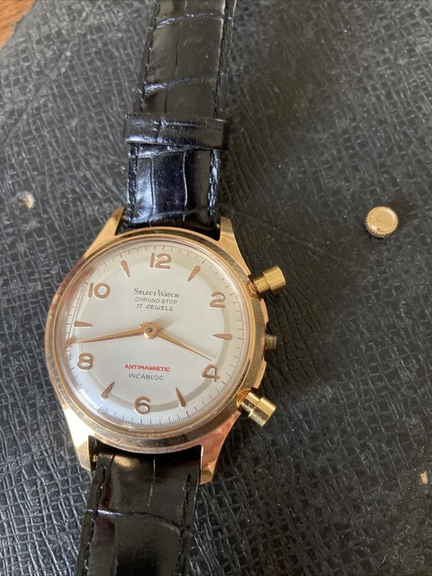 MONTRE CHRONOGRAPHE VINTAGE Chronostop Sélect Watch EUR 150,00 ...
