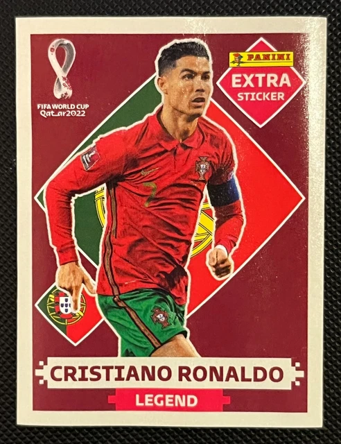 PANINI QATAR 2022 FIFA World Cup - CRISTIANO RONALDO (CR7) - Base Extra ...