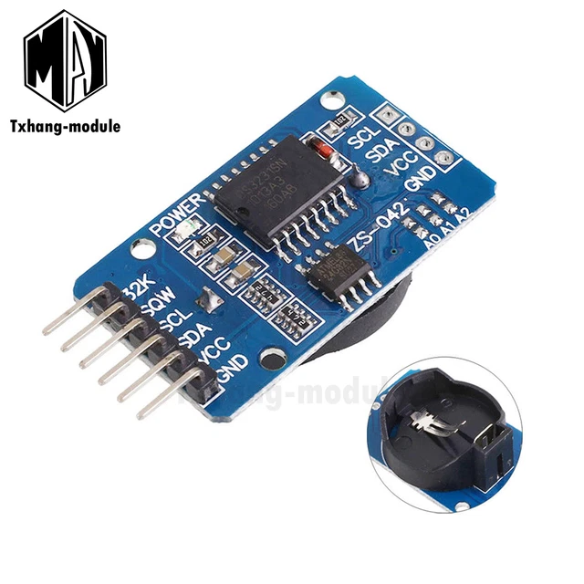 NEW DS3231 AT24C32 IIC precision Real time clock module memory module ...