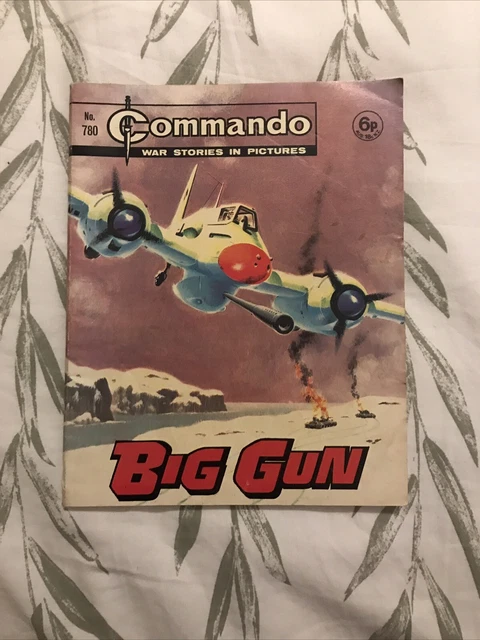 COMMANDO COMIC WAR STORIES IN PICTURES No.780 BIG GUN GN1499 EUR 6,97 ...