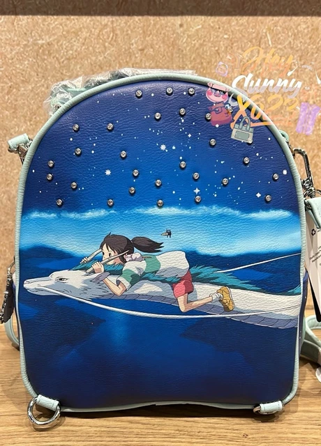 STUDIO GHIBLI SPIRITED Away Chihiro & Haku Reversible Mini Backpack £ ...