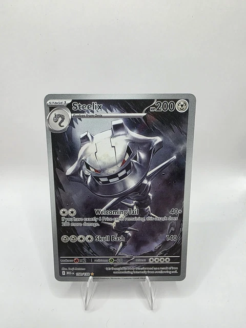 POKÉMON TCG STEELIX 150/132 Illustration Rare, Mega Evolution, NM £9.84 ...