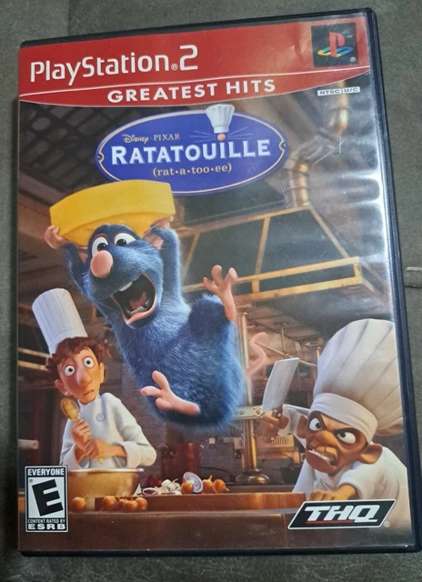 RATATOUILLE (SONY PLAYSTATION 2 PS2) Black Label, CIB Complete W ...