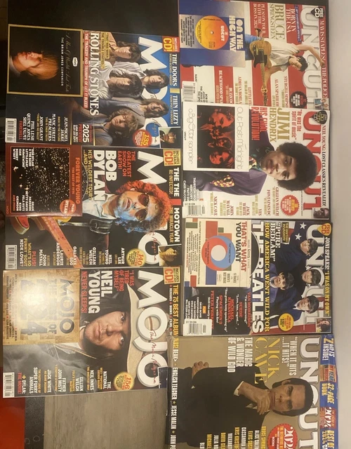 UNCUT AND MOJO Magazine Lot of 7-The Beatles-Bob Dylan-Bruce Springsteen-Stones $69.99 - PicClick CA