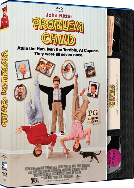 PROBLEM CHILD - RETRO VHS/BD (Blu-ray) John Ritter Jack Warden Gilbert ...