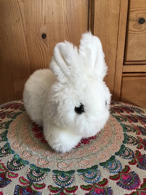 VINTAGE CHAD VALLEY White Bunny Rabbit Small Plush Soft Toy 6" £25.00 ...