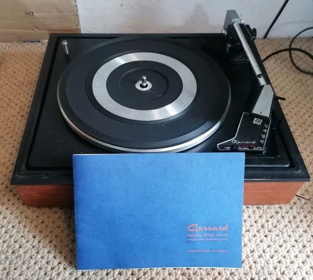 GARRARD SP25 MK.III / Mk3 Turntable - working £9.99 - PicClick UK