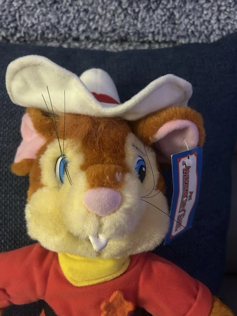 VINTAGE 1986 FIEVEL Mouse Plush An American Tail Plush Universal ...