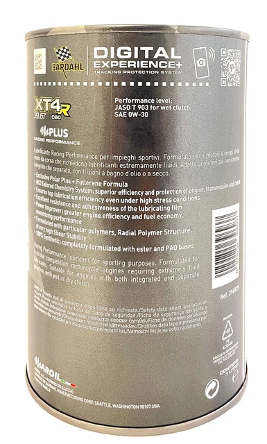 ÖLWECHSEL-KIT BARDAHL XT4R 0W30 Für Benelli 900 Tornado Limited Ed ...