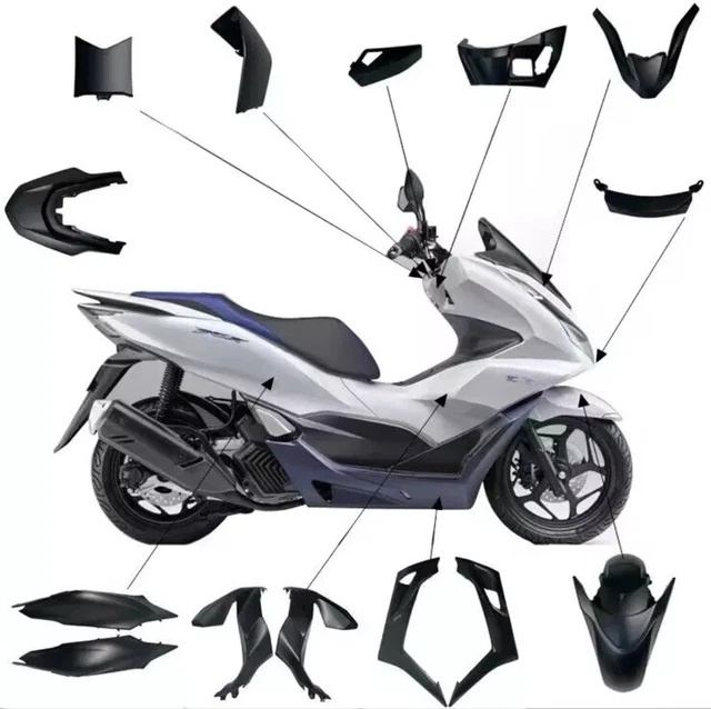 HONDA PCX COMPLETE Panel Fairing Set Aftermarket 2021-2022-2023-2024 ...