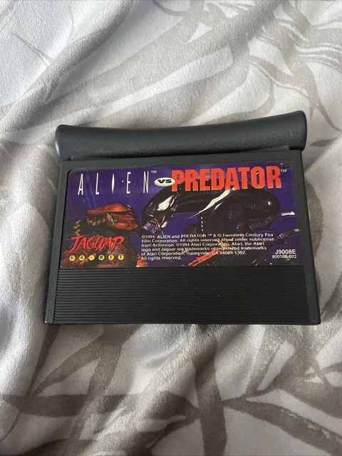 ATARI JAGUAR ALIEN vs Predator testato e funzionante con 2 inserti ...