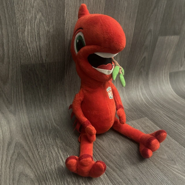 LIVERPOOL FC OFFICIAL Mighty Red Soft Toy Plush Mascot Teddy LFC ...