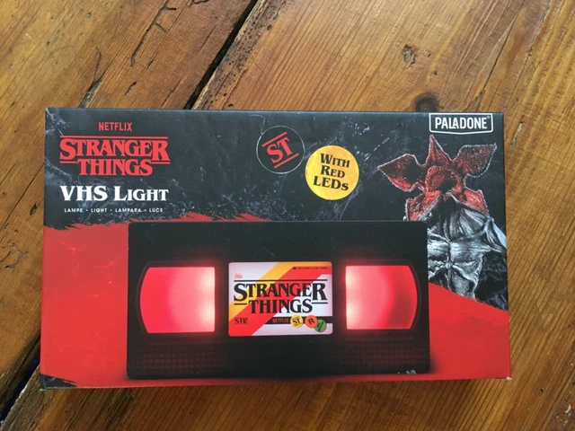 STRANGER THINGS VHS Light Logo - Brand New - Collectible Merchandise ...