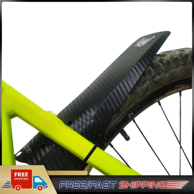 BICYCLE FRONT REAR Tire Fenders MTB Bike Mudguard Protector (Black) £3. ...