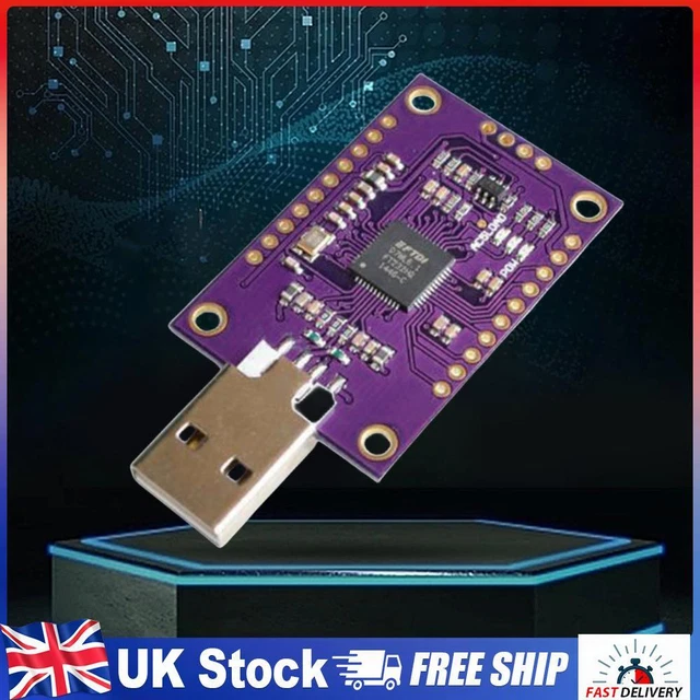 FT232H USB TO JTAG UART FIFO SPI I2C Adapter Durable High Speed ...