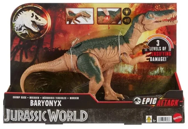 JURASSIC WORLD EPIC Attack Homp Back Baryonyx! EUR 49,99 - PicClick FR