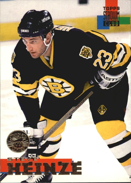 CARTE DE HOCKEY 1994-95 Stadium Club Boston Bruins #137 Steve Heinze EUR 1,88 - PicClick FR