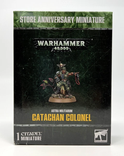 WARHAMMER 40K ASTRA Militarum Catachan Colonel Store Anniversary LE NIB ...