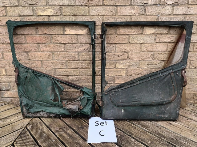 BRITISH ARMY MILITARY Vehicle Austin Champ Doors Pair - Set C £20.00 ...