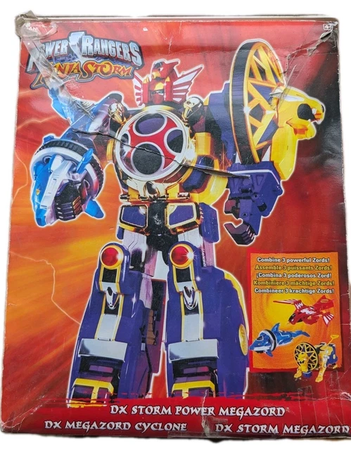 BANDAI POWER RANGERS Ninja Storm DX Storm Power Megazord Cyclone Boxed £63.12 - PicClick UK