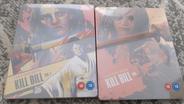 KILL BILL: VOL 1&2 4K Ultra HD Blu Ray STEELBOOK (Lionsgate) New&Sealed ...